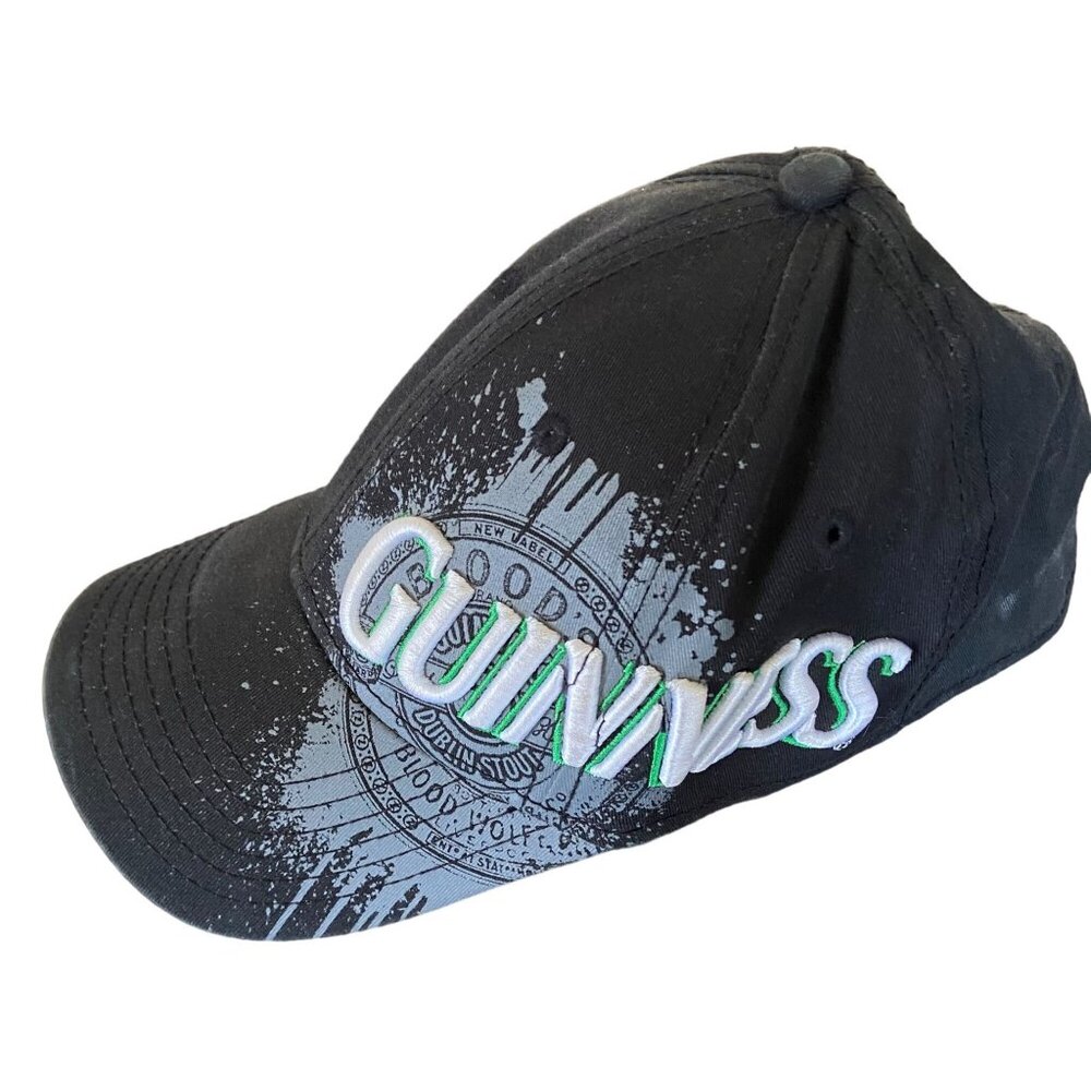 Guinness Officially Licensed Osfm Hat Black Embroider… - Gem